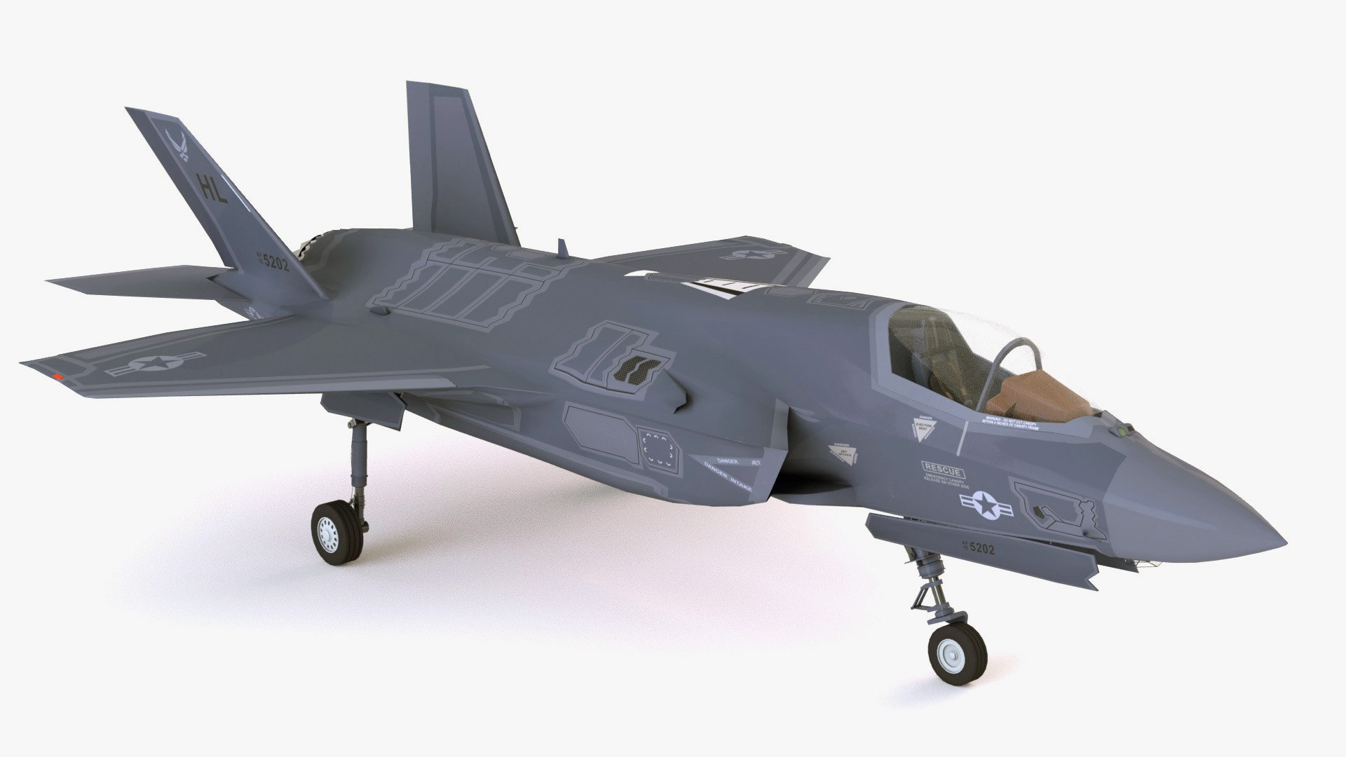 F-35A F-35B And F-35C Aircraft Collection 3D - TurboSquid 2095638