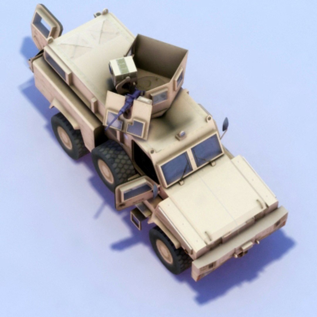 3d Model Of Rg-31 Nyala