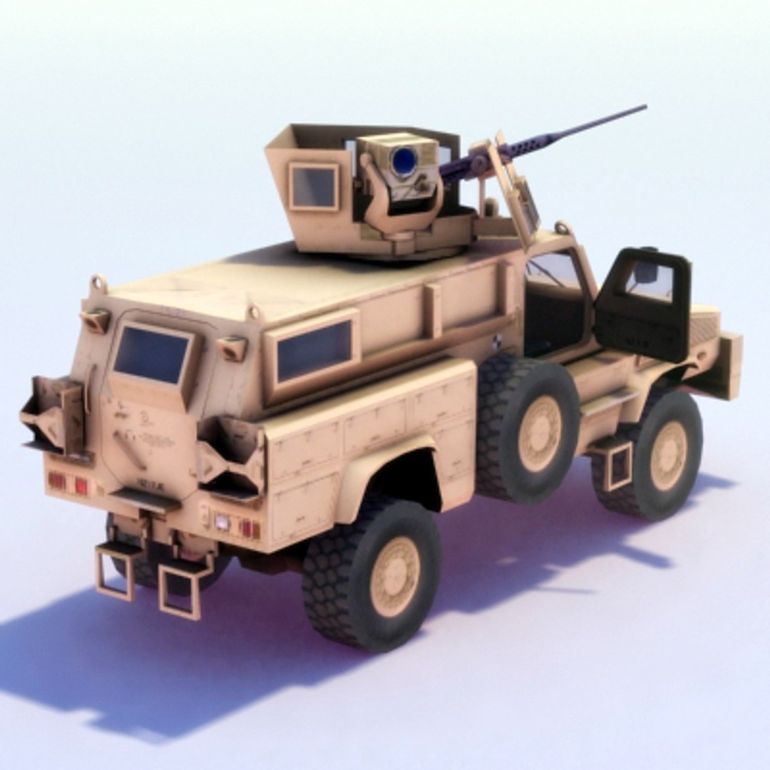 3d Model Of Rg-31 Nyala