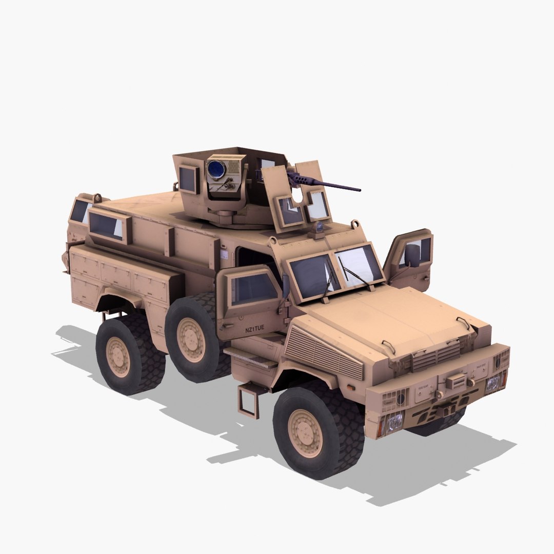 3d Model Of Rg-31 Nyala