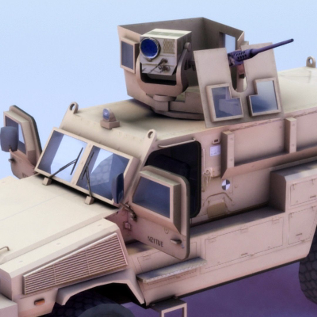 3d Model Of Rg-31 Nyala