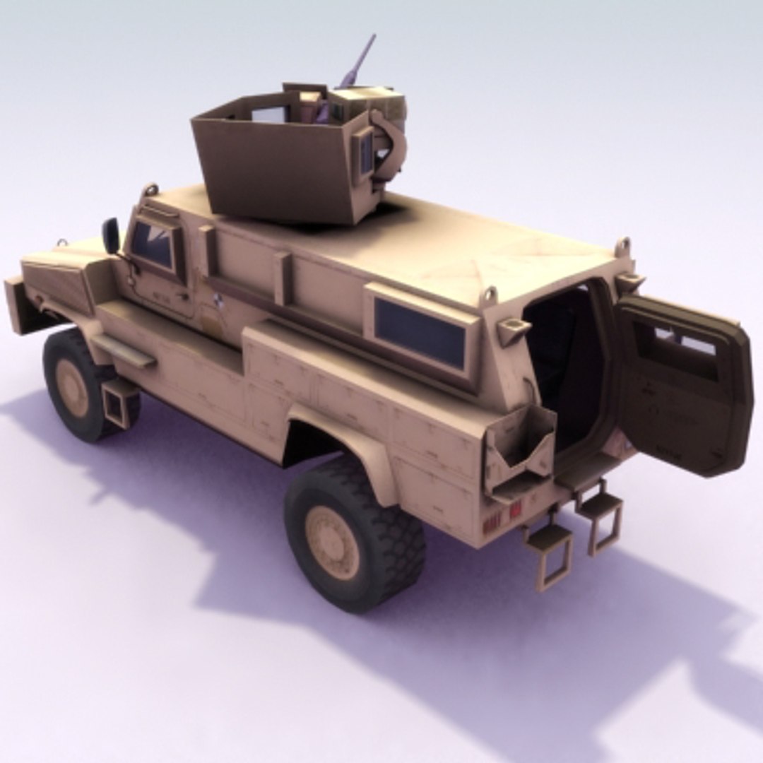 3d Model Of Rg-31 Nyala