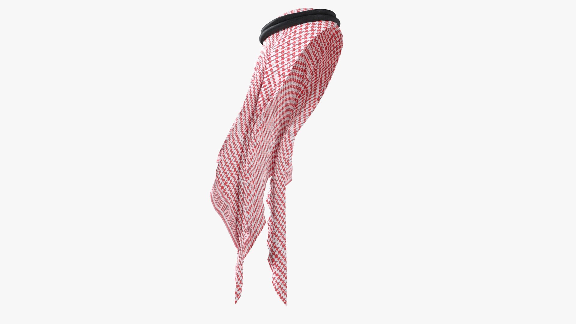 Red Traditional Arabic Hat 3D model - TurboSquid 1948092