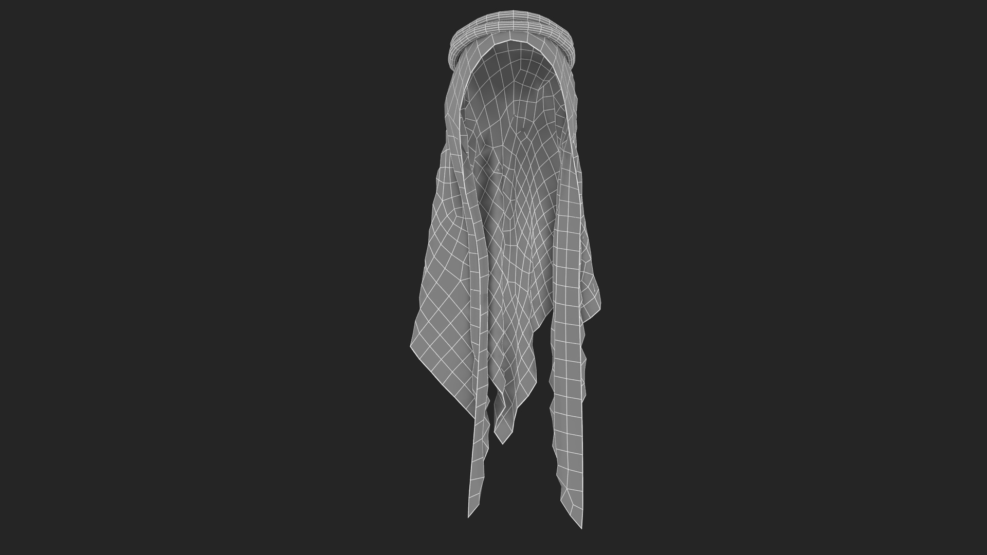 Red Traditional Arabic Hat 3D Model - TurboSquid 1948092