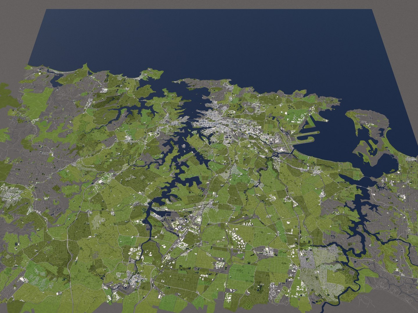 Buildings houses maps 3D model - TurboSquid 1611589