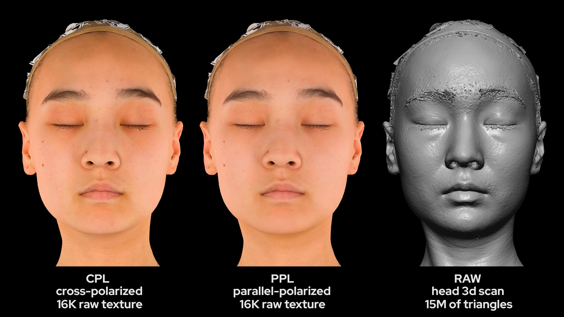 Asian Female 20s Head Scan 014 3D Model - TurboSquid 2061443