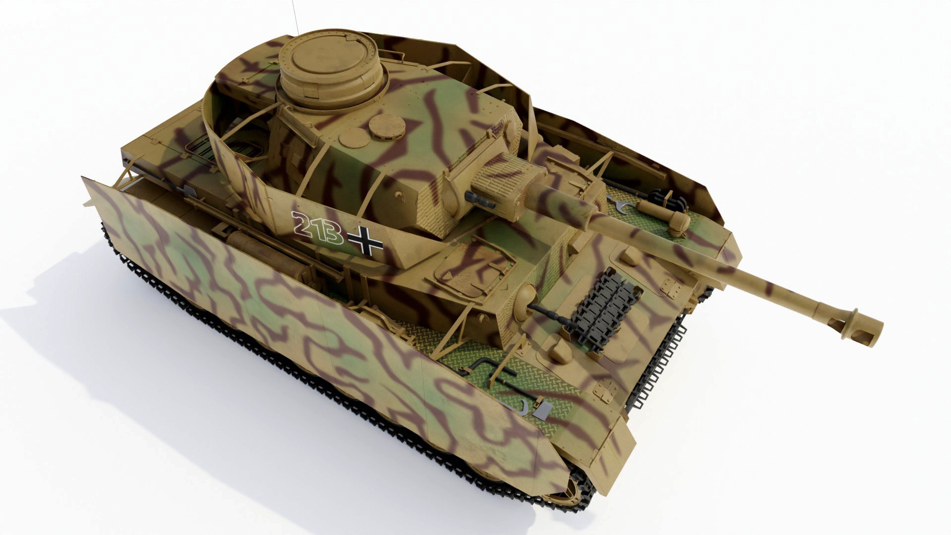 3D Panzer Iv - TurboSquid 1229661