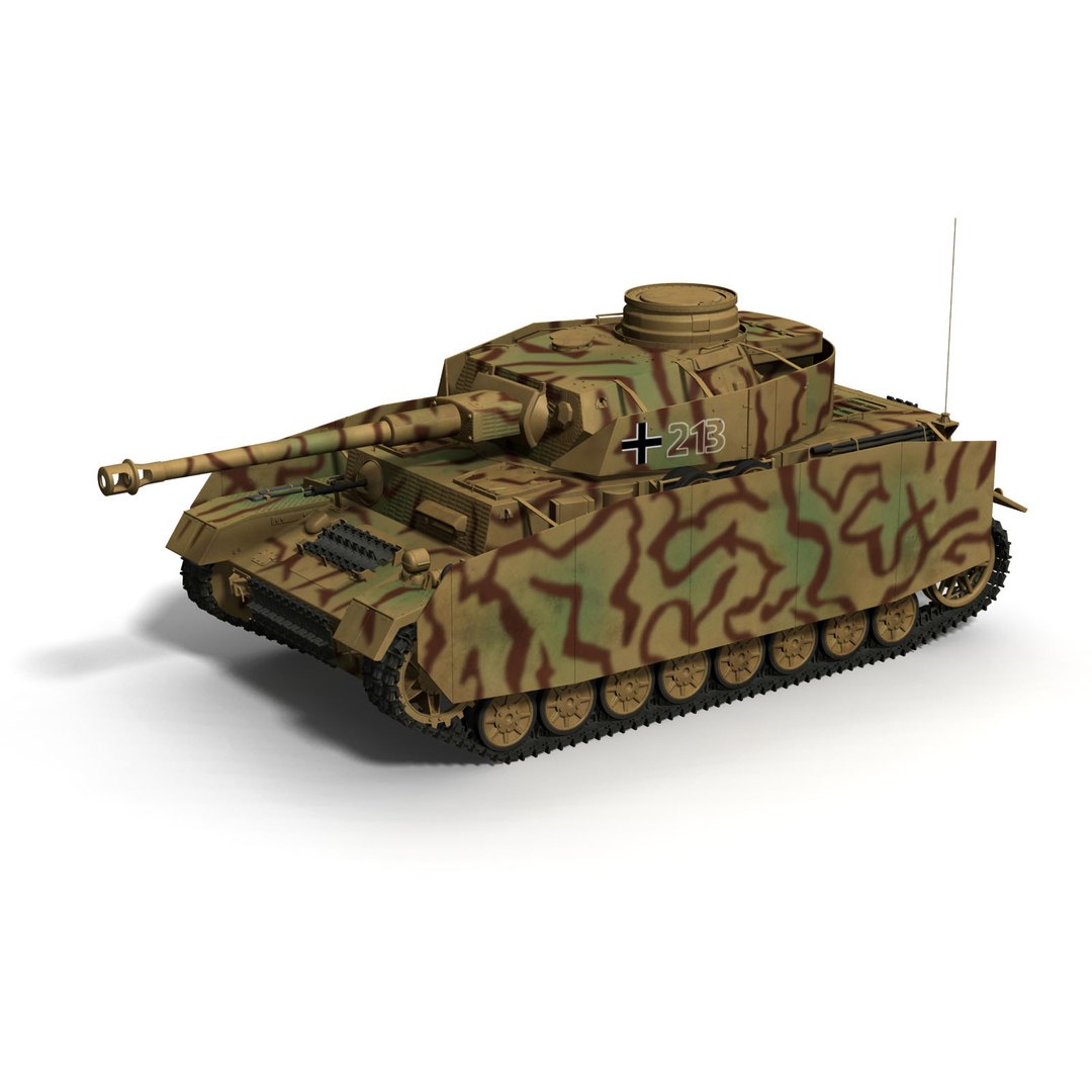 3D Panzer Iv - TurboSquid 1229661