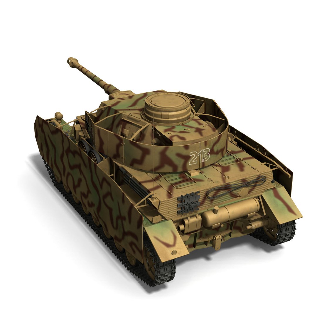 3D Panzer Iv - TurboSquid 1229661