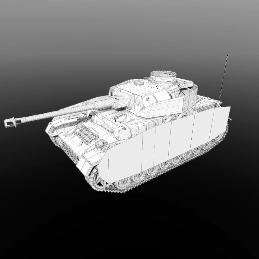 3D Panzer Iv - TurboSquid 1229661