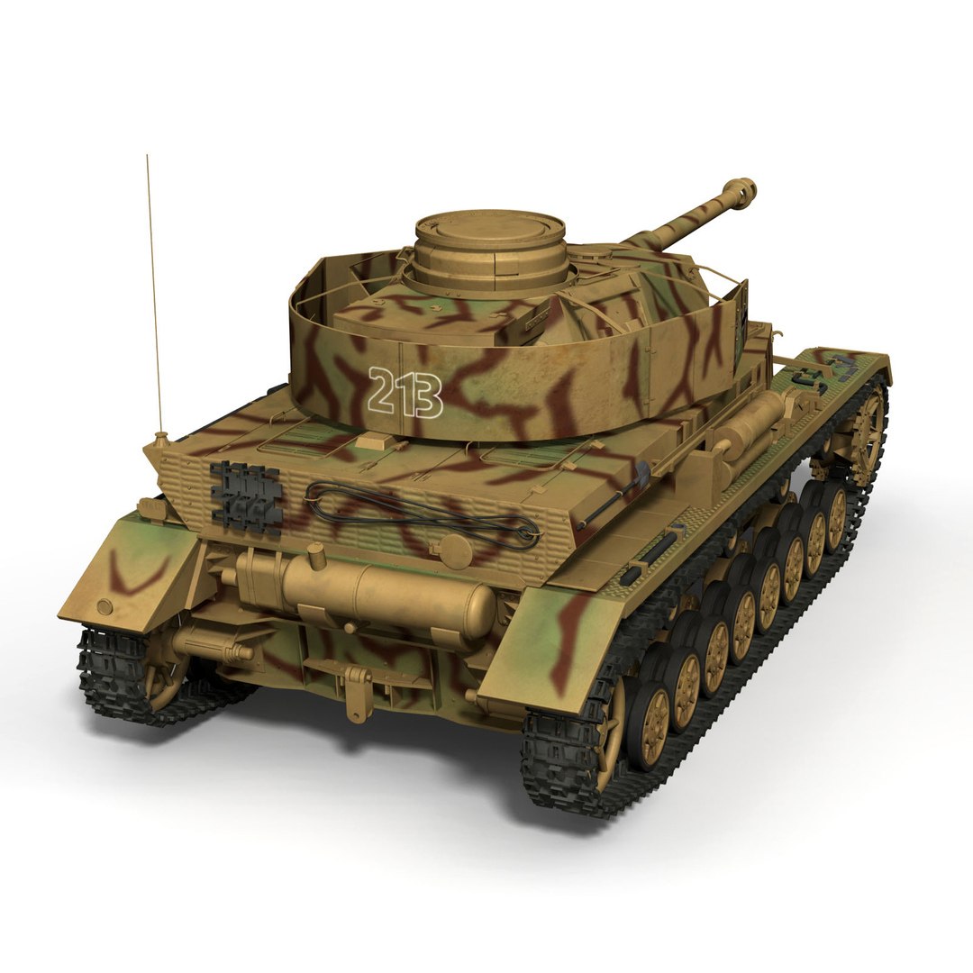 3D Panzer Iv - TurboSquid 1229661