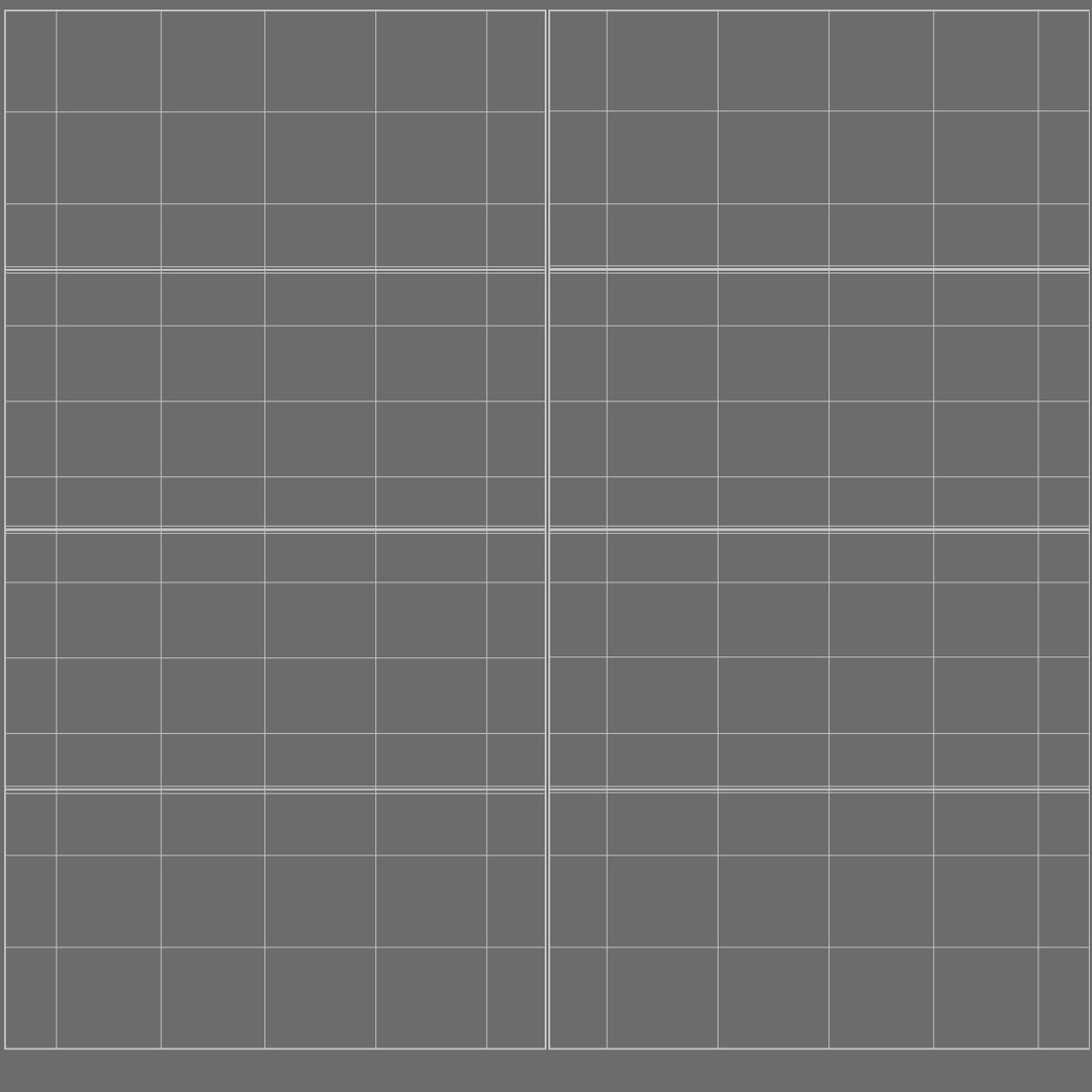 2 White Booklets and Flyers - trifold map chart brochure 3D model ...