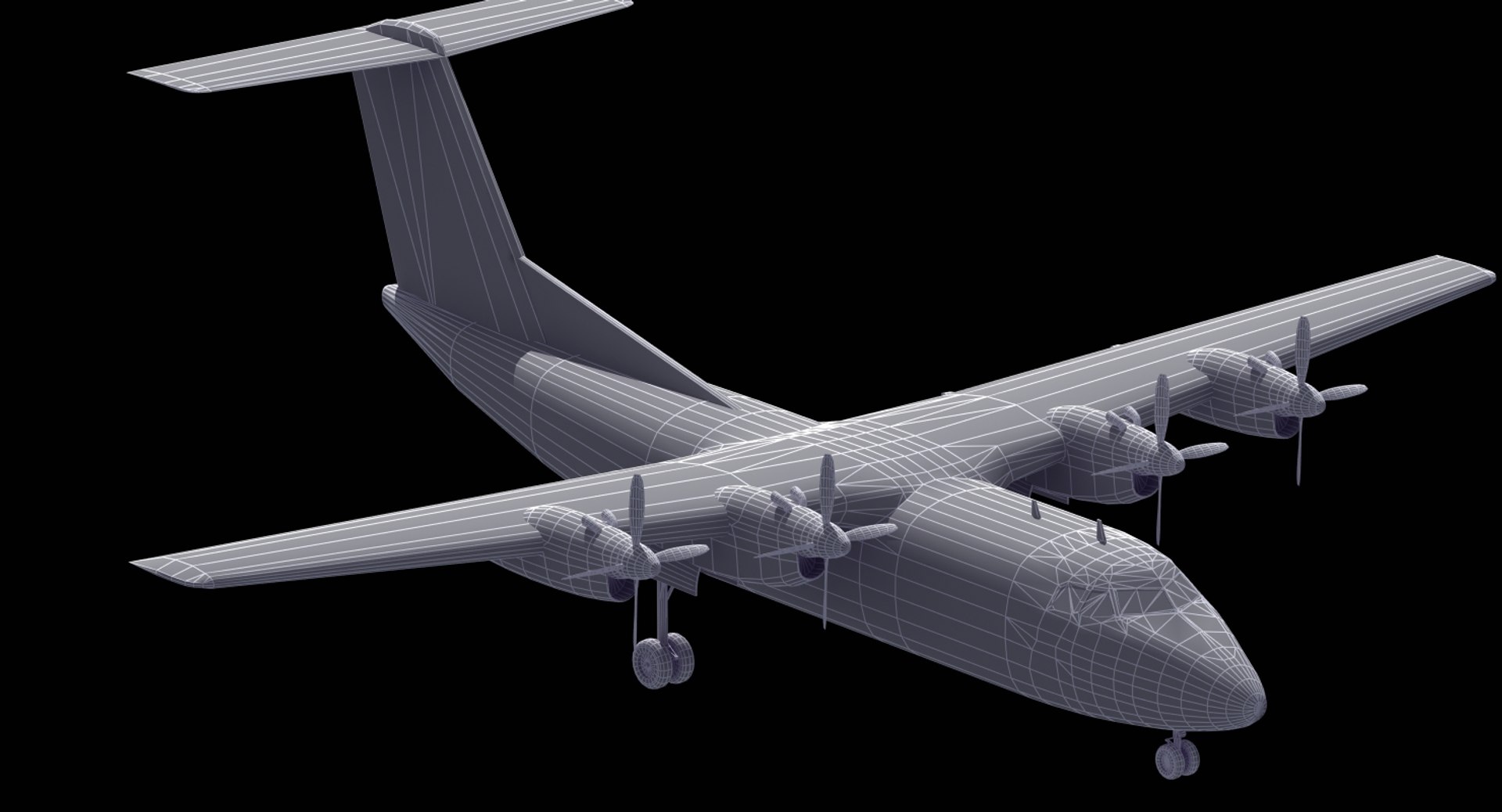 3D Dhc Dash-7 Model - TurboSquid 1188461
