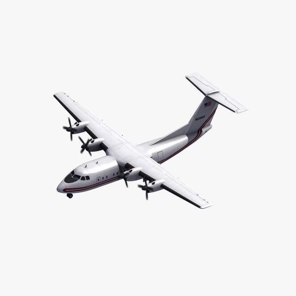 3D dhc dash-7 model - TurboSquid 1188461