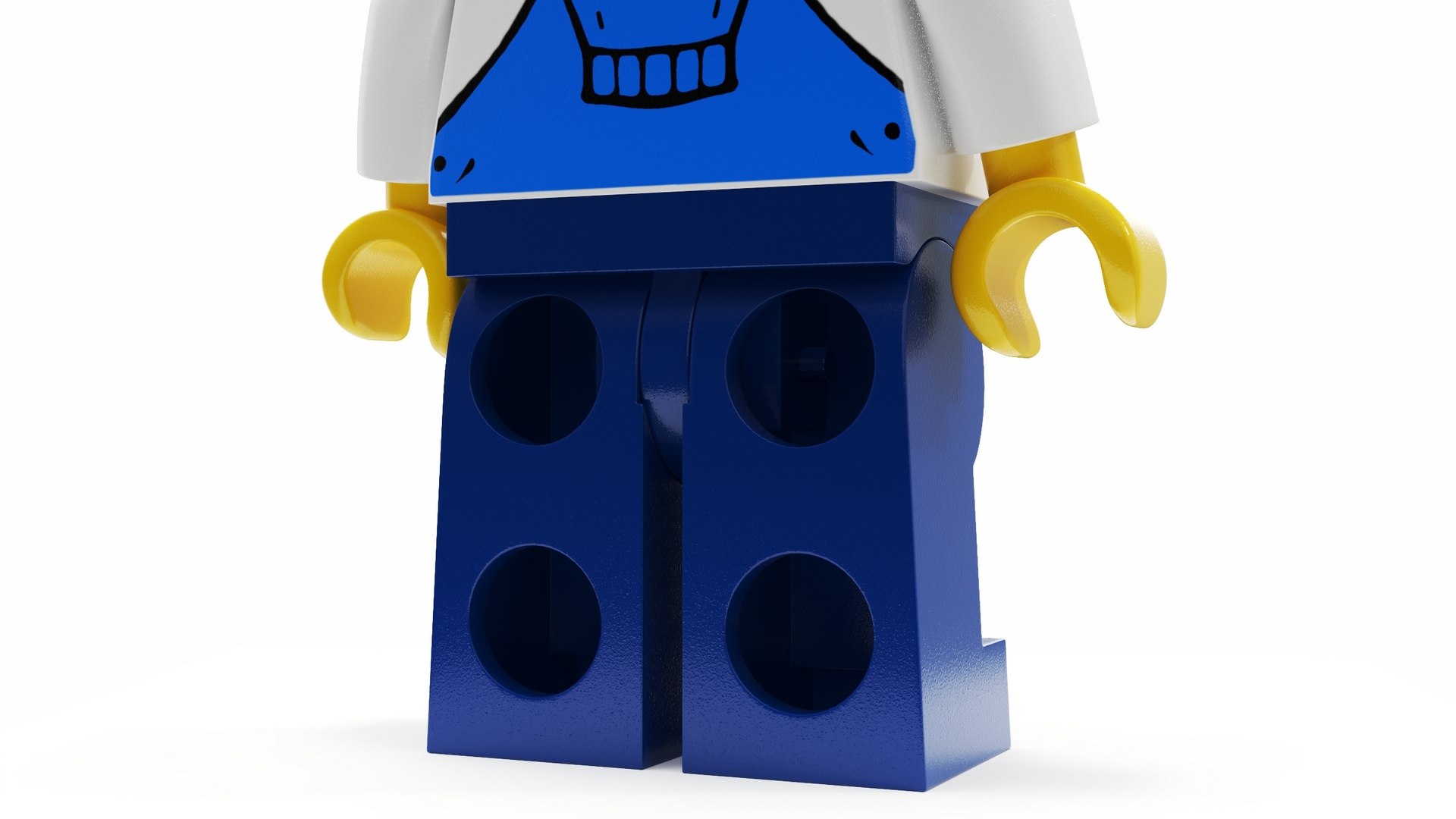 Minifigure LEGO Worker Rigged 3D Model - TurboSquid 2278997