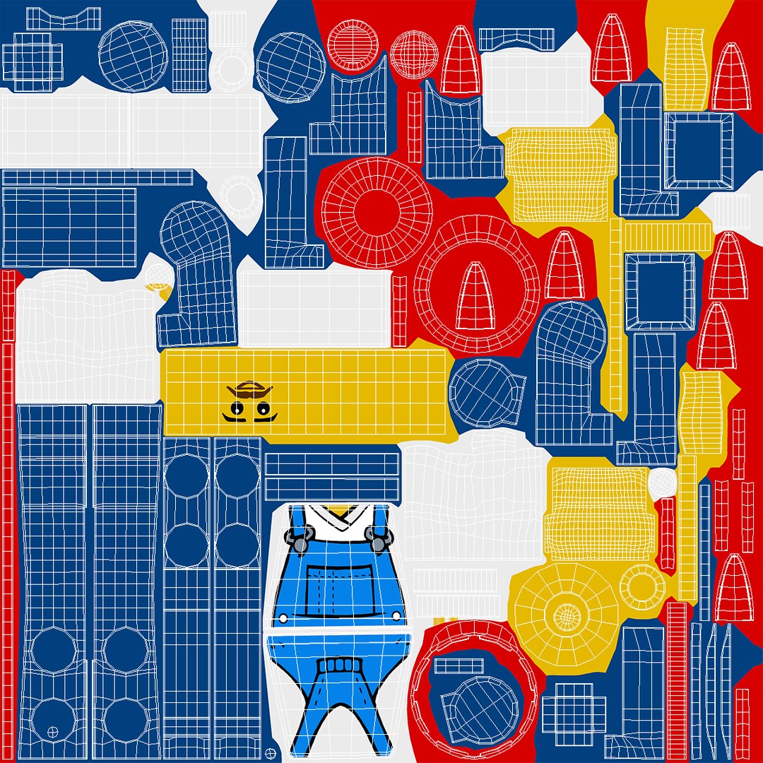 Minifigure LEGO Worker Rigged 3D Model - TurboSquid 2278997