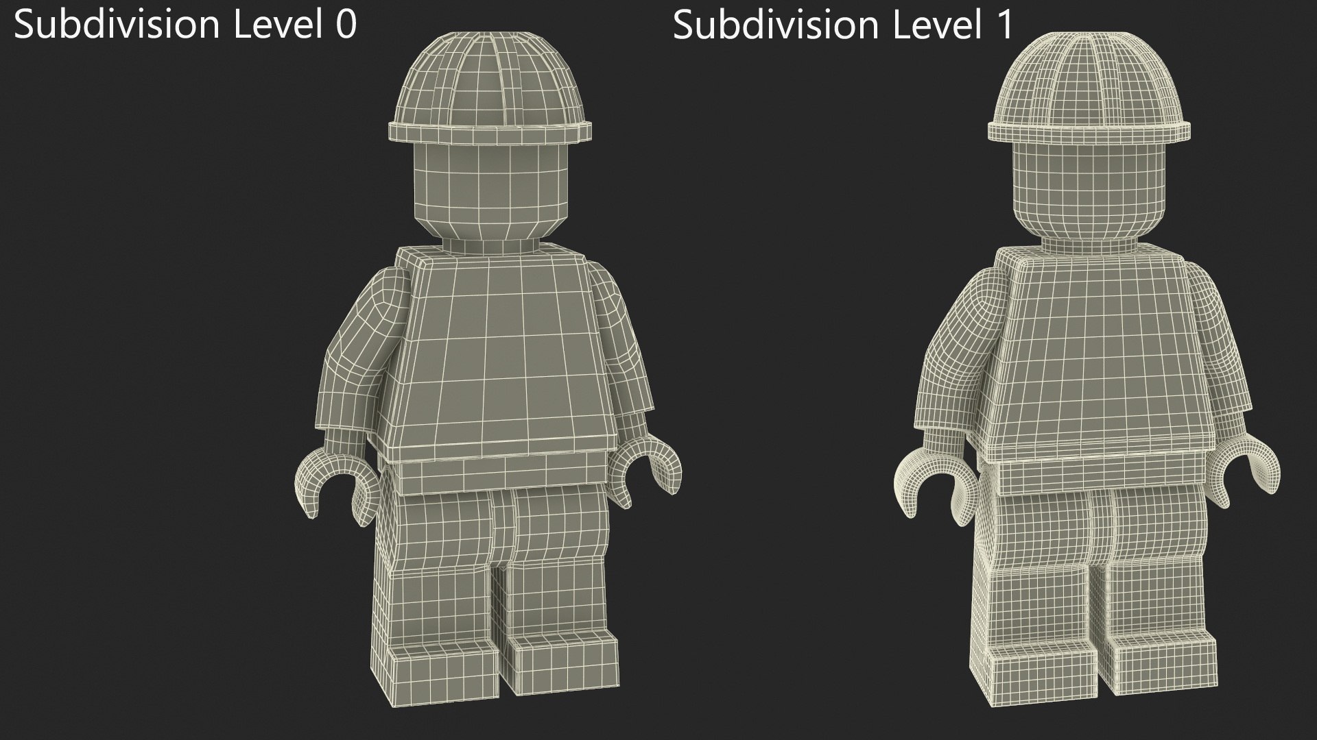 Minifigure LEGO Worker Rigged 3D Model - TurboSquid 2278997