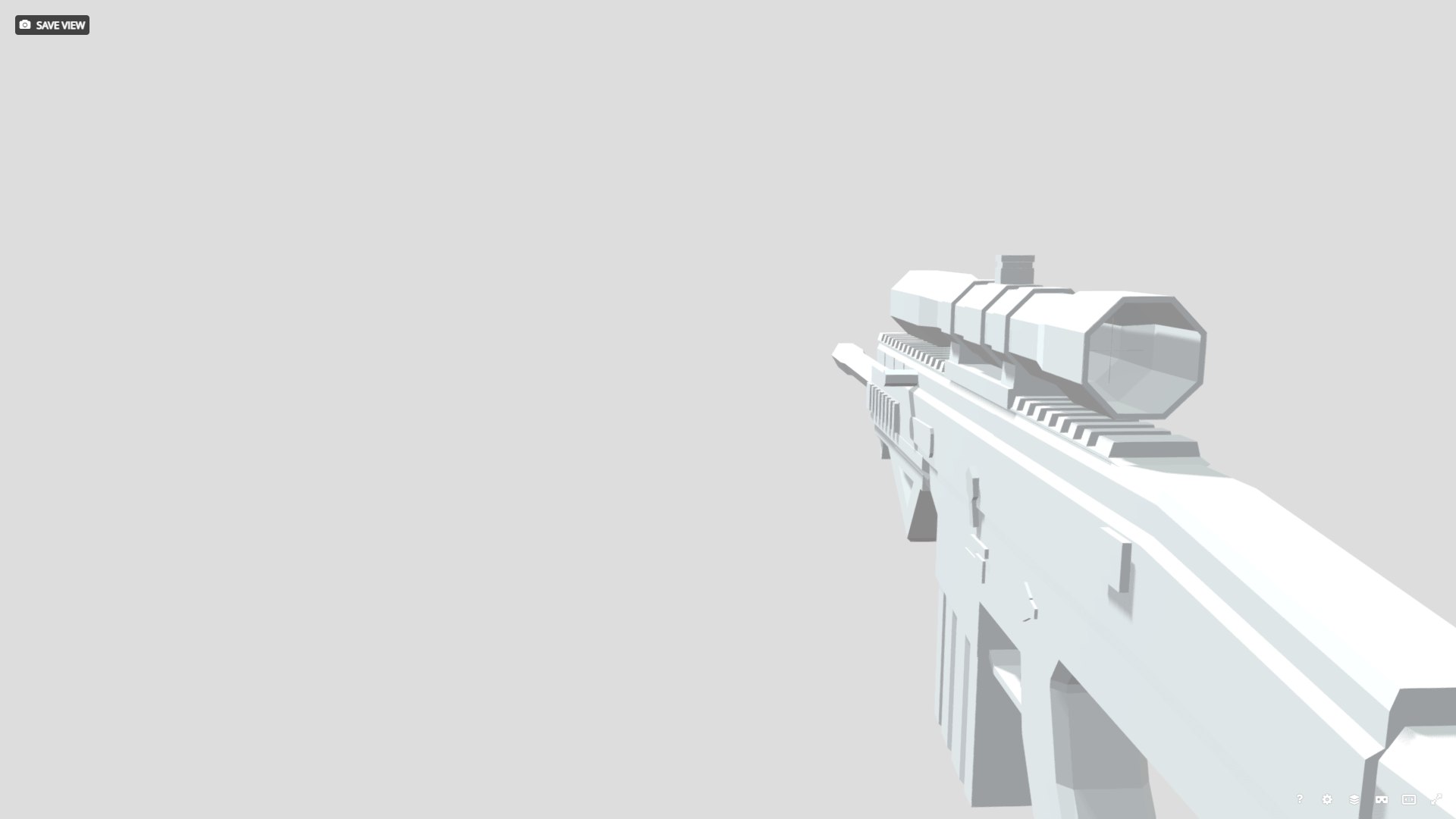 Low Poly MK17 Sniper 3D Model - TurboSquid 2193021