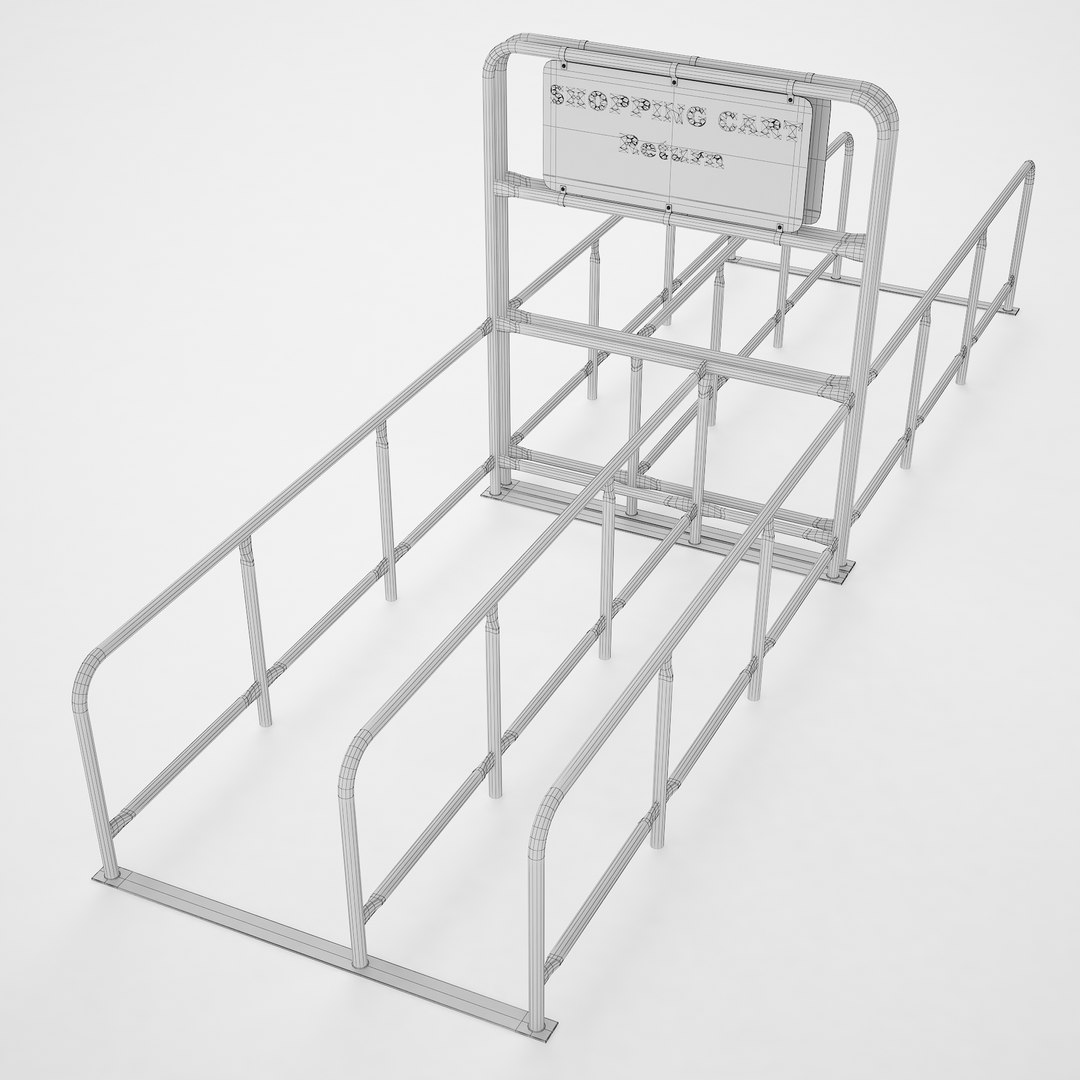 3D Shopping Cart Return 04 - TurboSquid 2019411