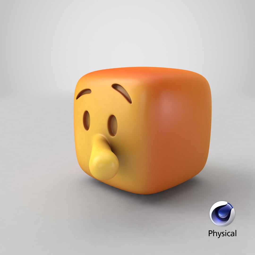 Smiley Face Emoji 48 3D - TurboSquid 2088116