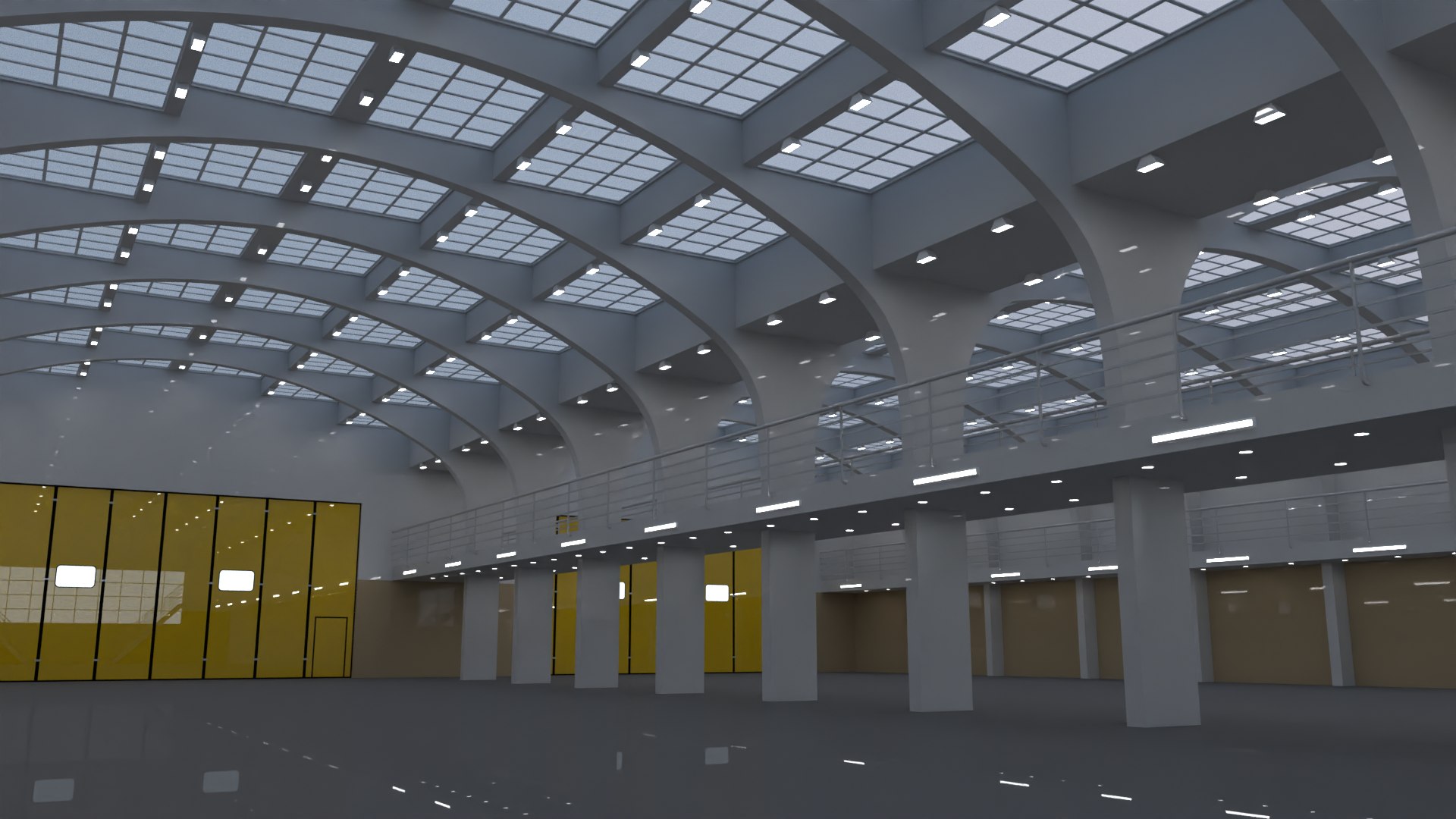 3D Warehouse Interior Model - TurboSquid 1954107