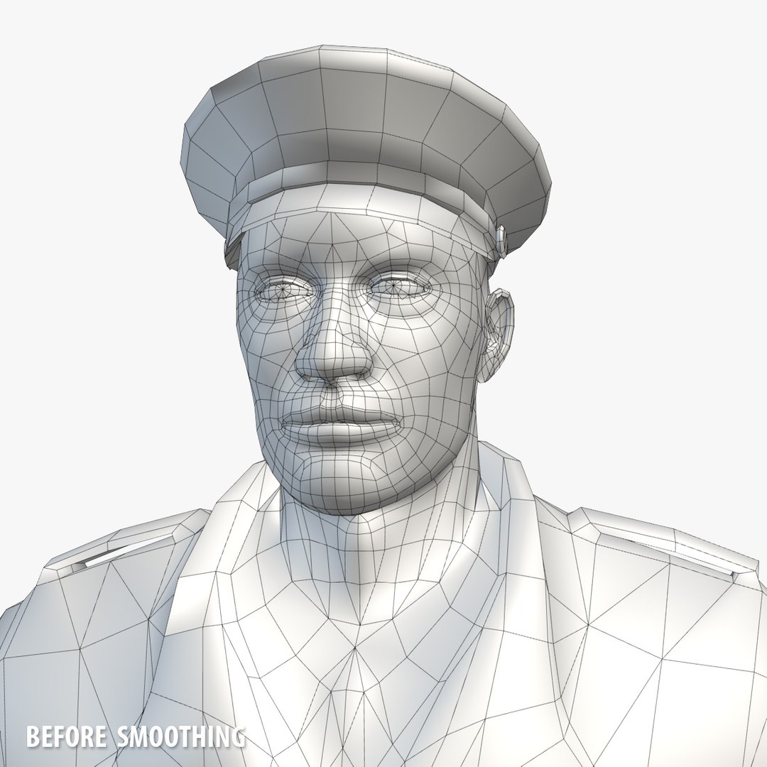 3d Army Officer Model