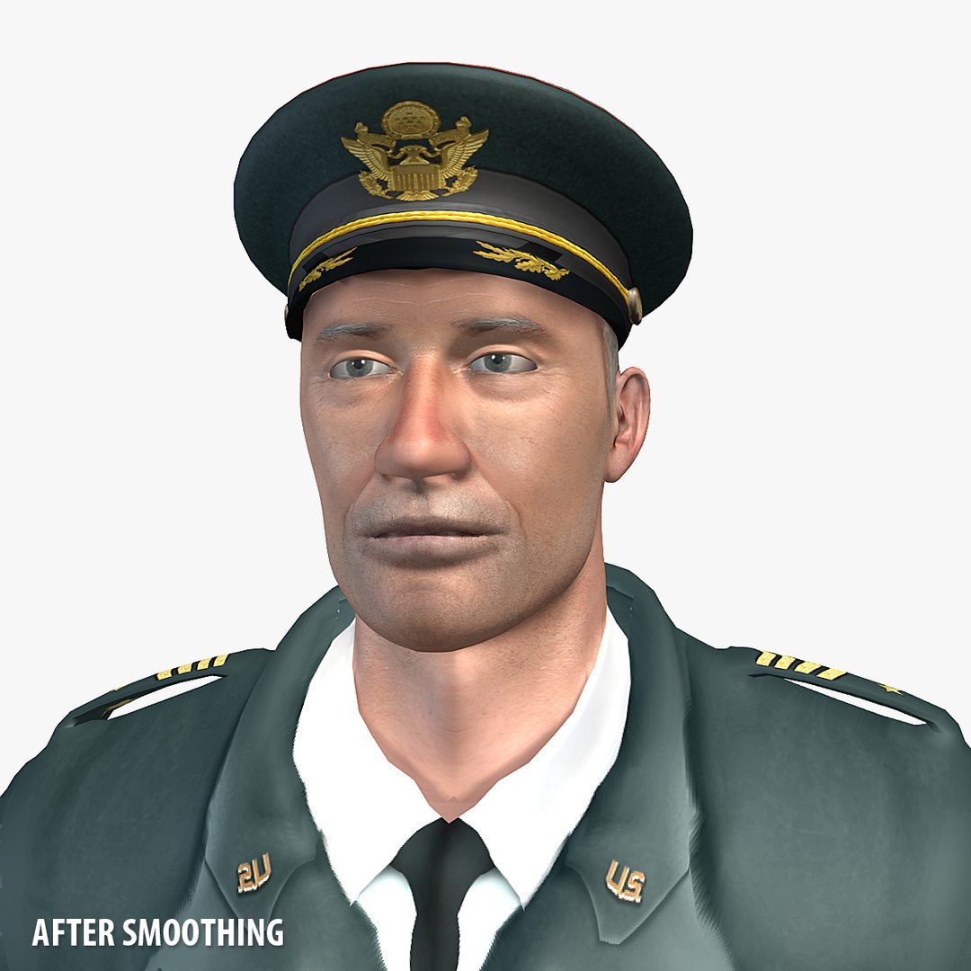 3d Army Officer Model