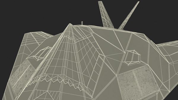 modelo 3d Aviones furtivos en vuelo simplificado - TurboSquid 2320582