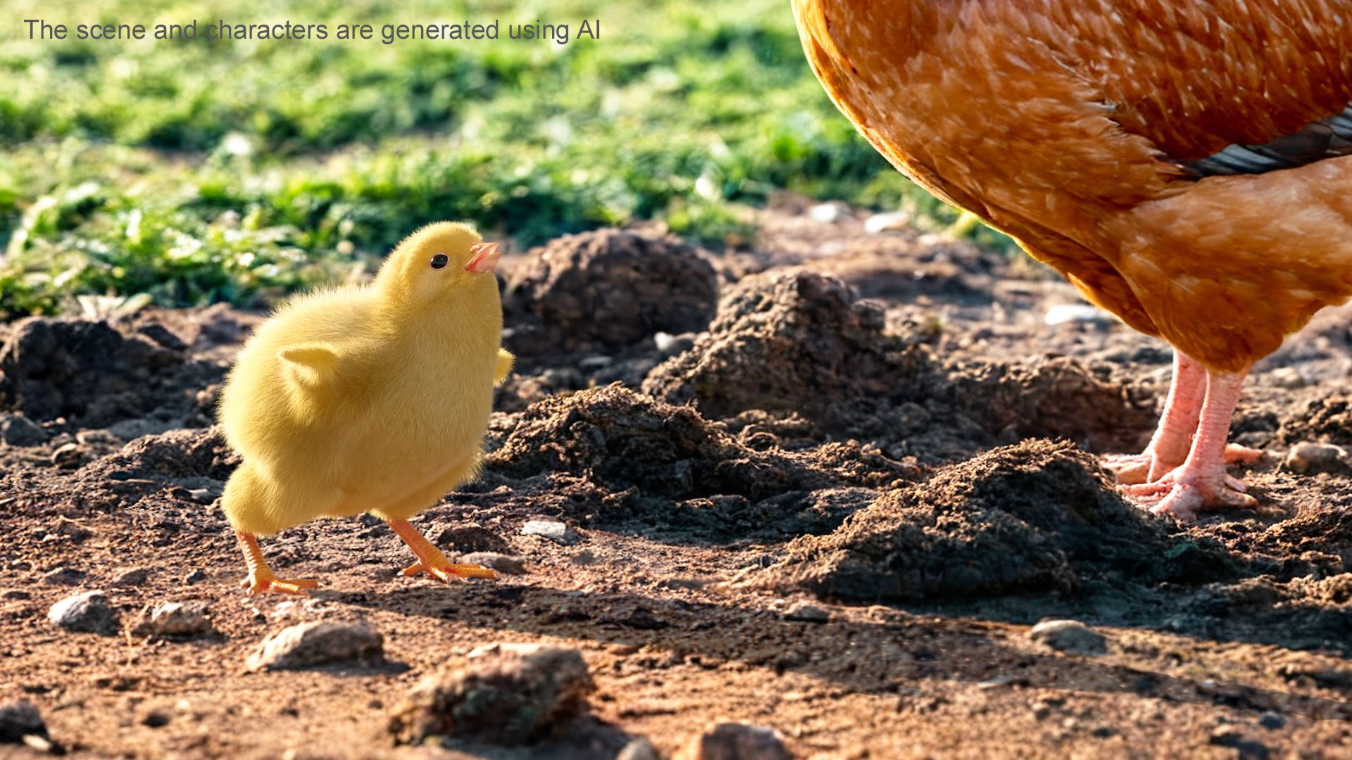 Baby Chicken Fur Rigged 3D Model - TurboSquid 2263563