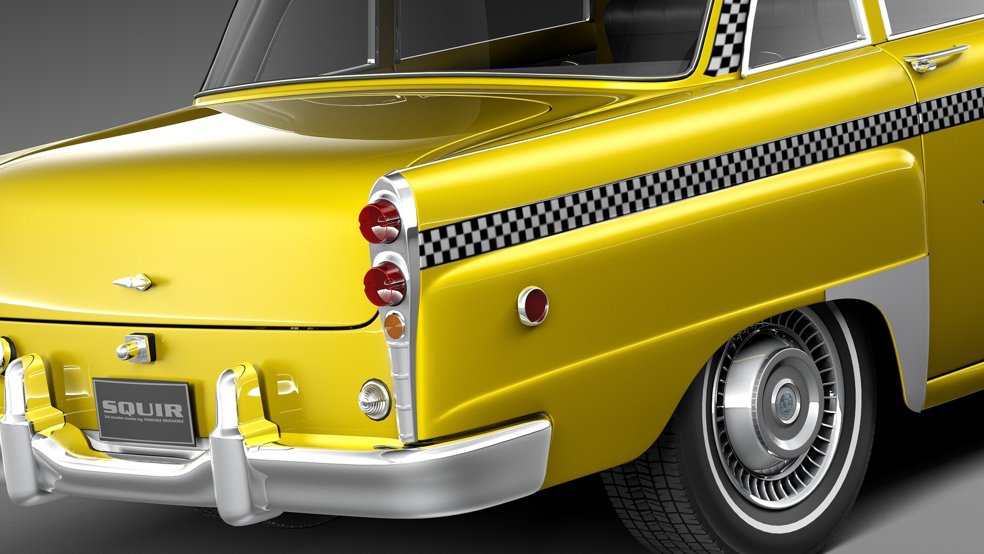 1982 1956 Cab 3d Model