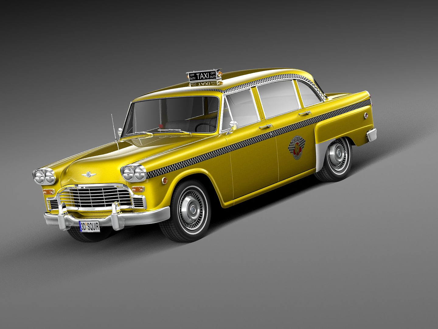 1982 1956 Cab 3d Model