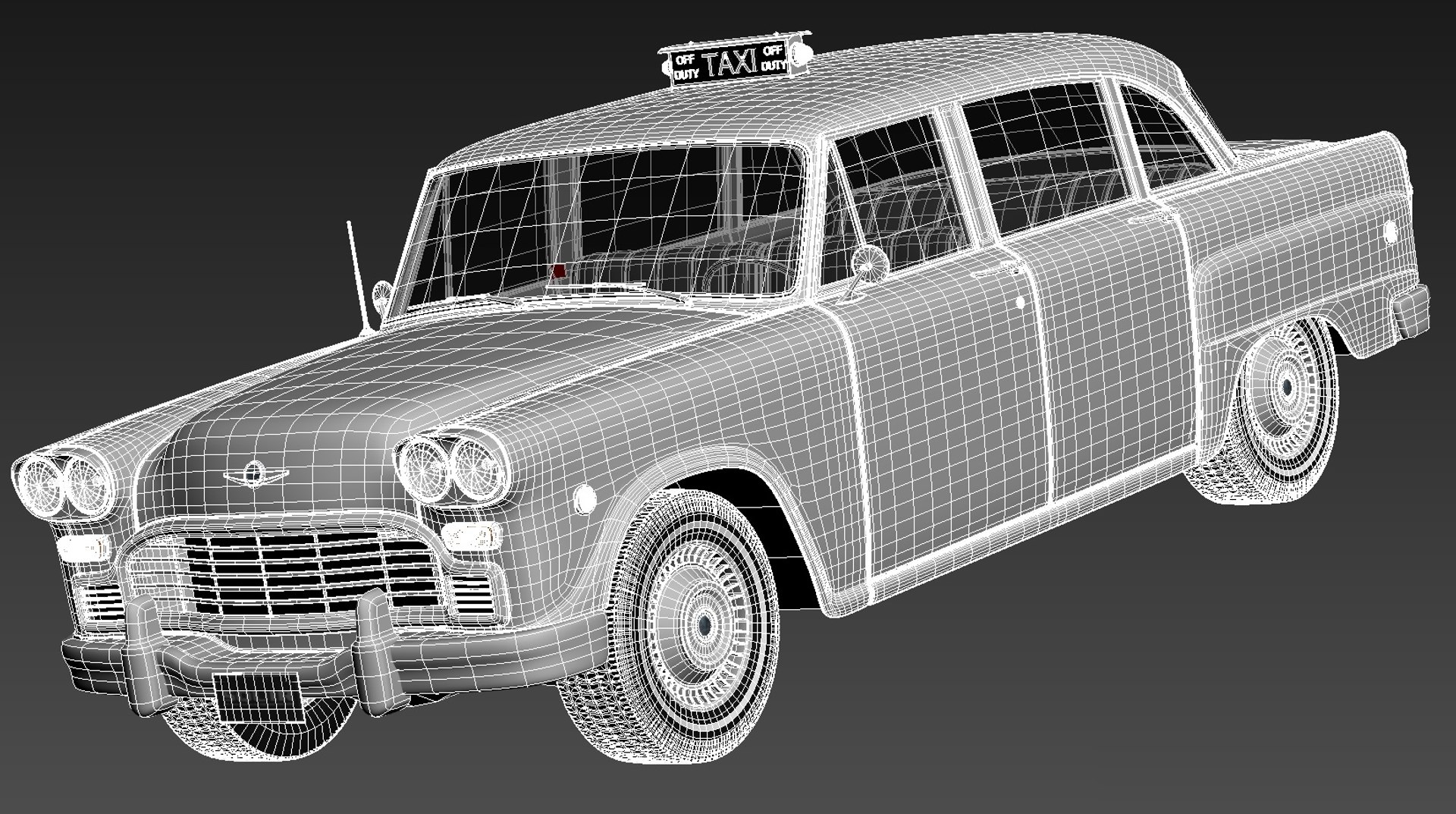 1982 1956 Cab 3d Model
