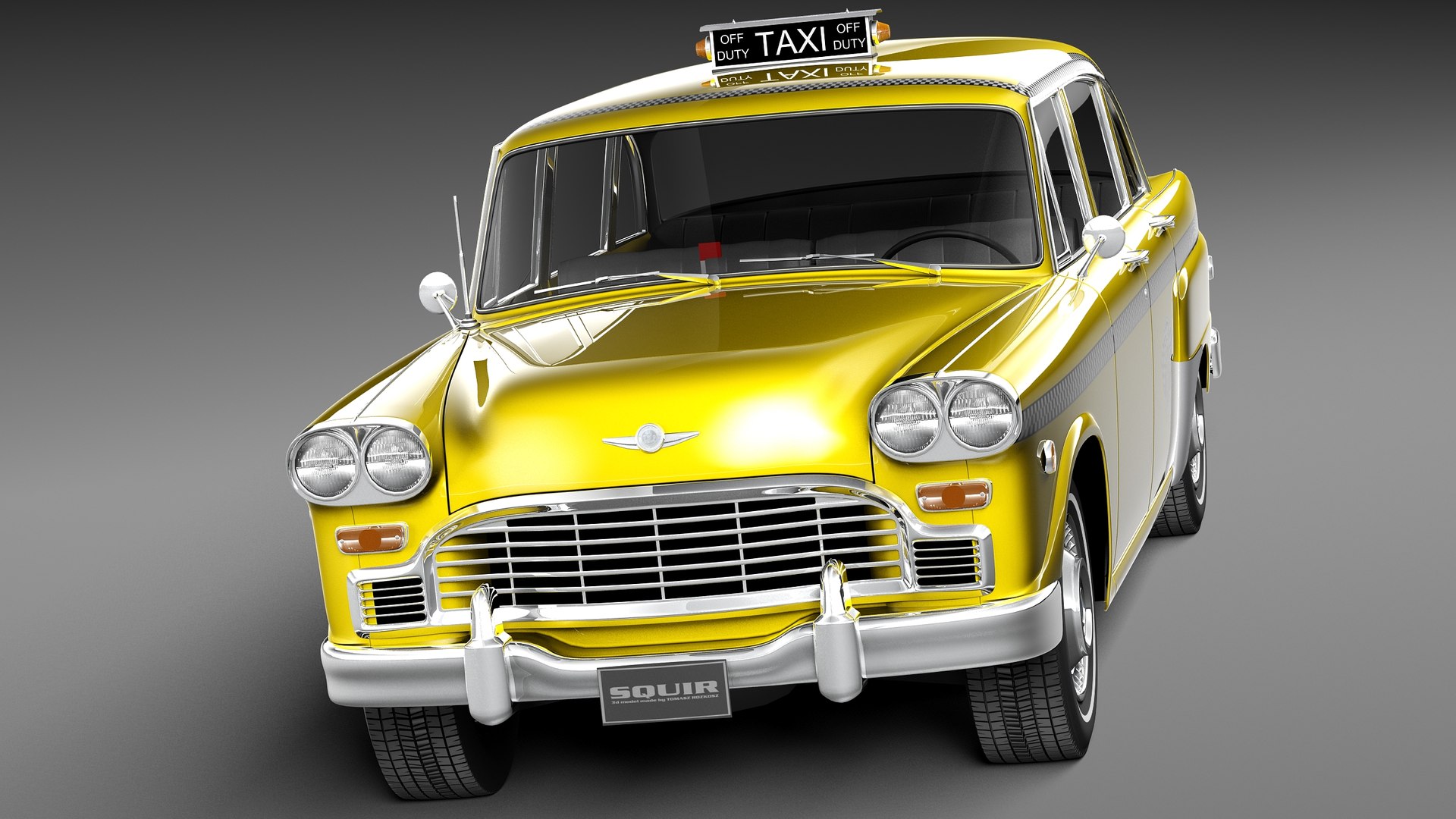 1982 1956 Cab 3d Model