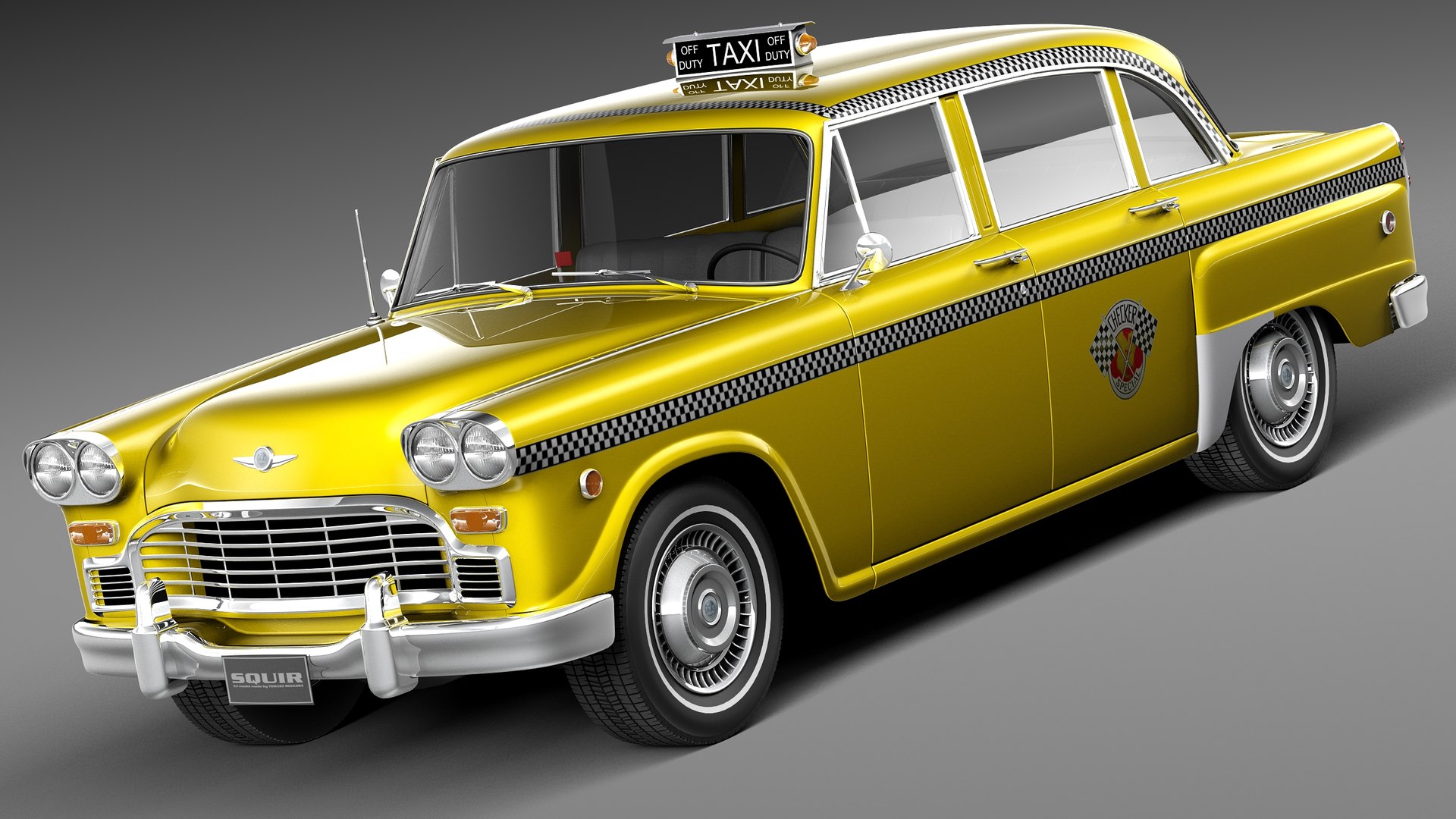 1982 1956 Cab 3d Model
