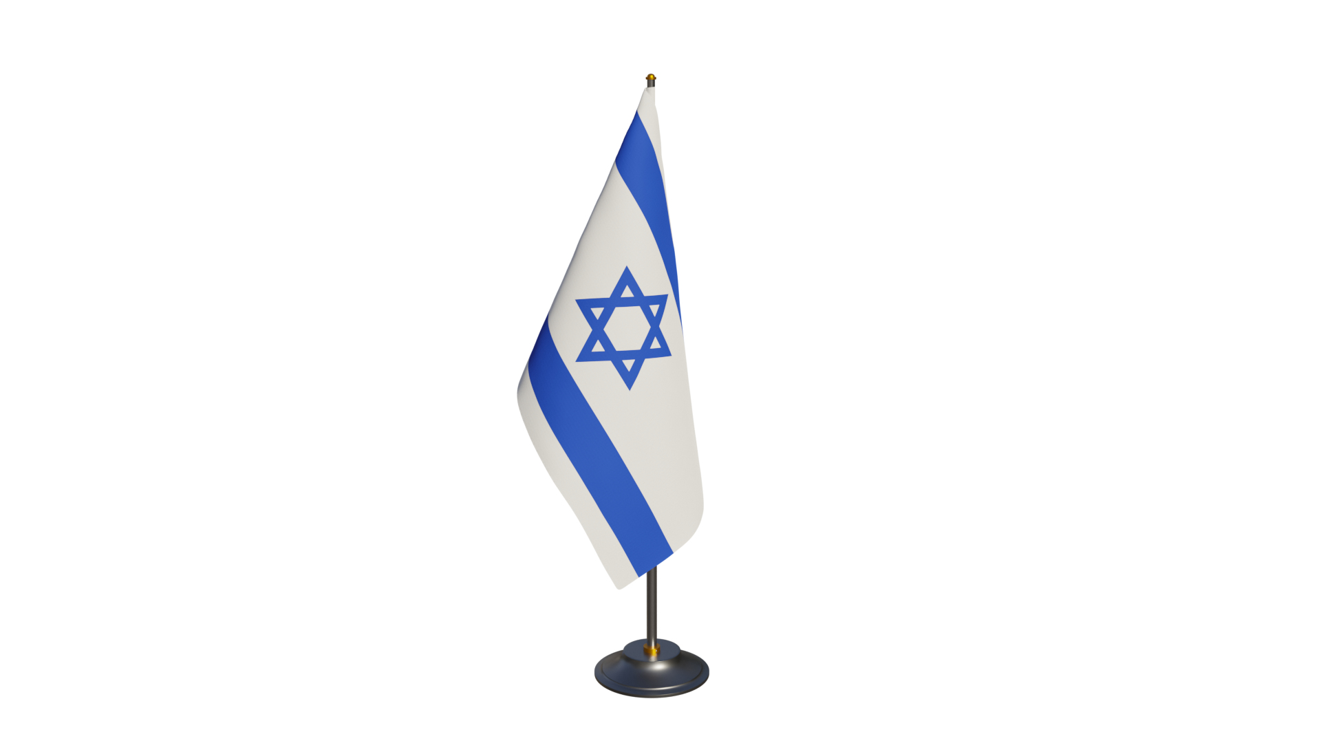 3D Table Flag Israel - TurboSquid 2097317