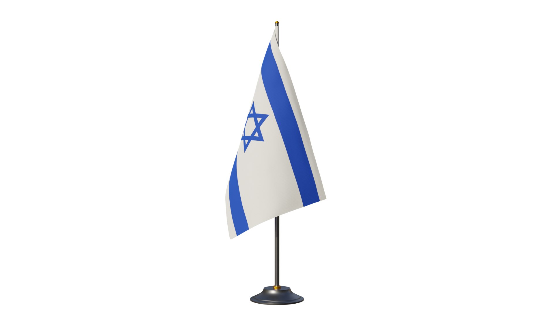 3D Table Flag Israel - TurboSquid 2097317