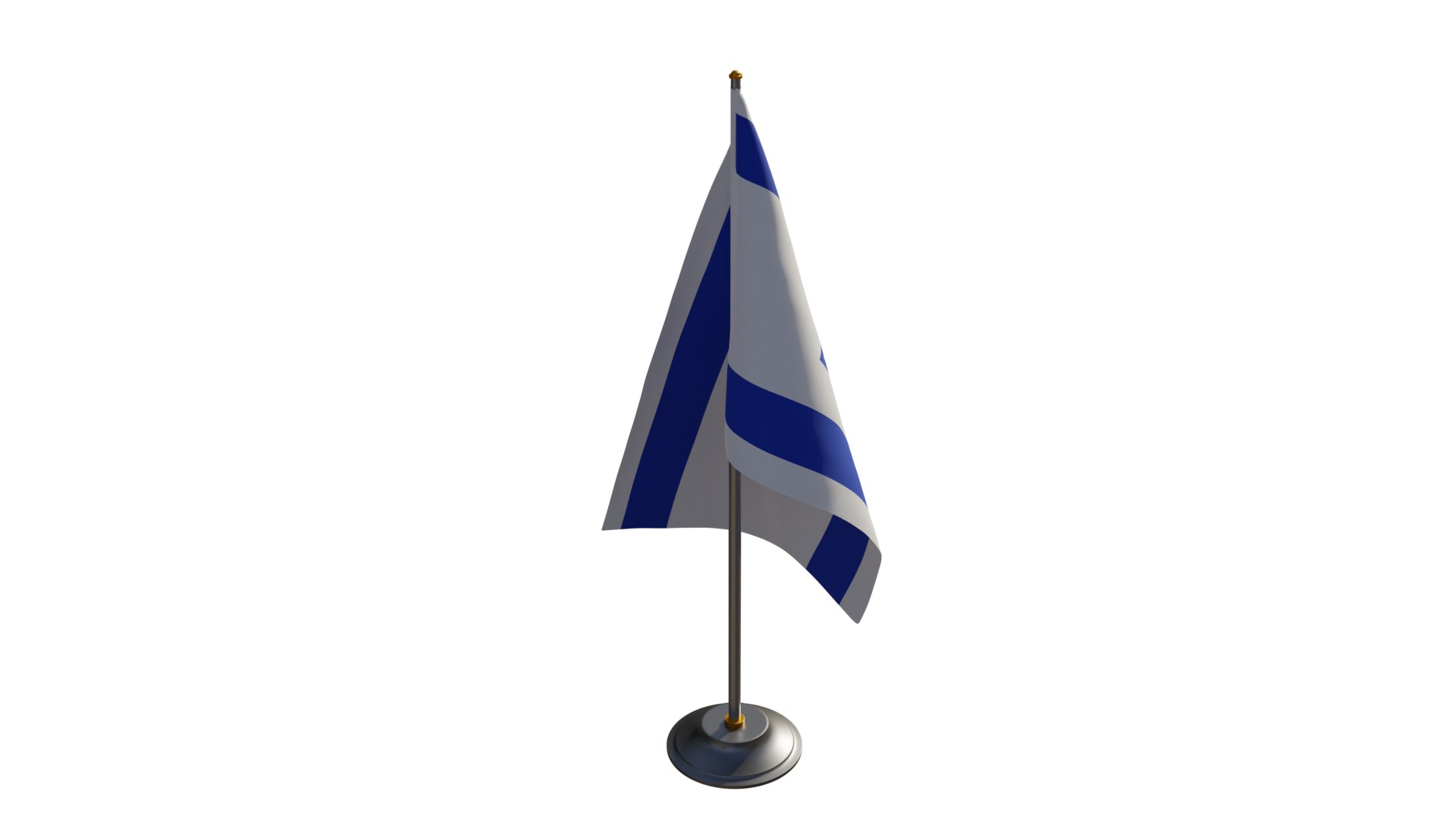 3D Table Flag Israel - TurboSquid 2097317