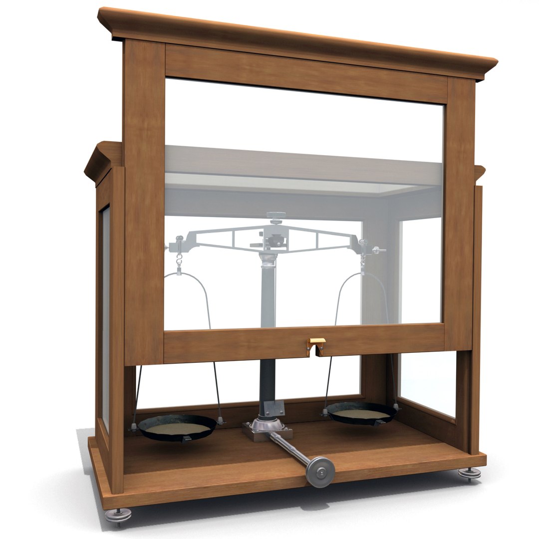 3d Model Vintage Balance