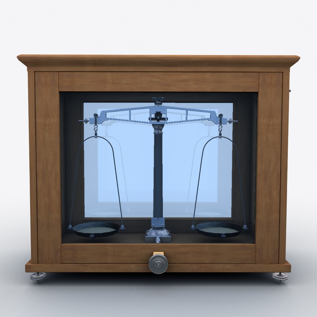3d Model Vintage Balance