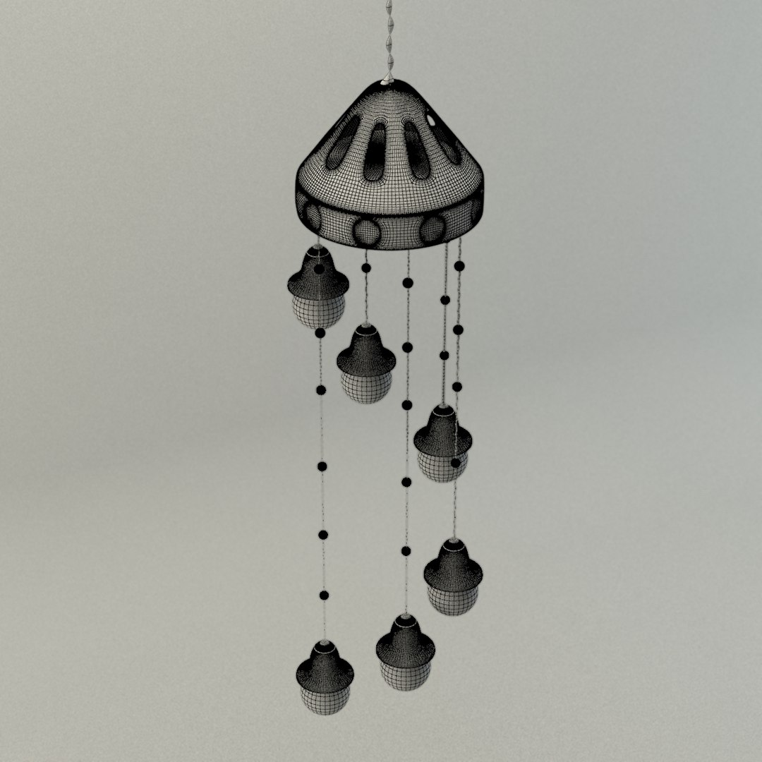 3D Model Light Indian Hanging - TurboSquid 1170613