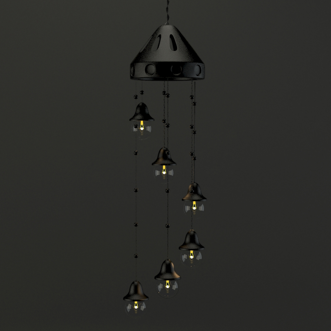 3D Model Light Indian Hanging - TurboSquid 1170613
