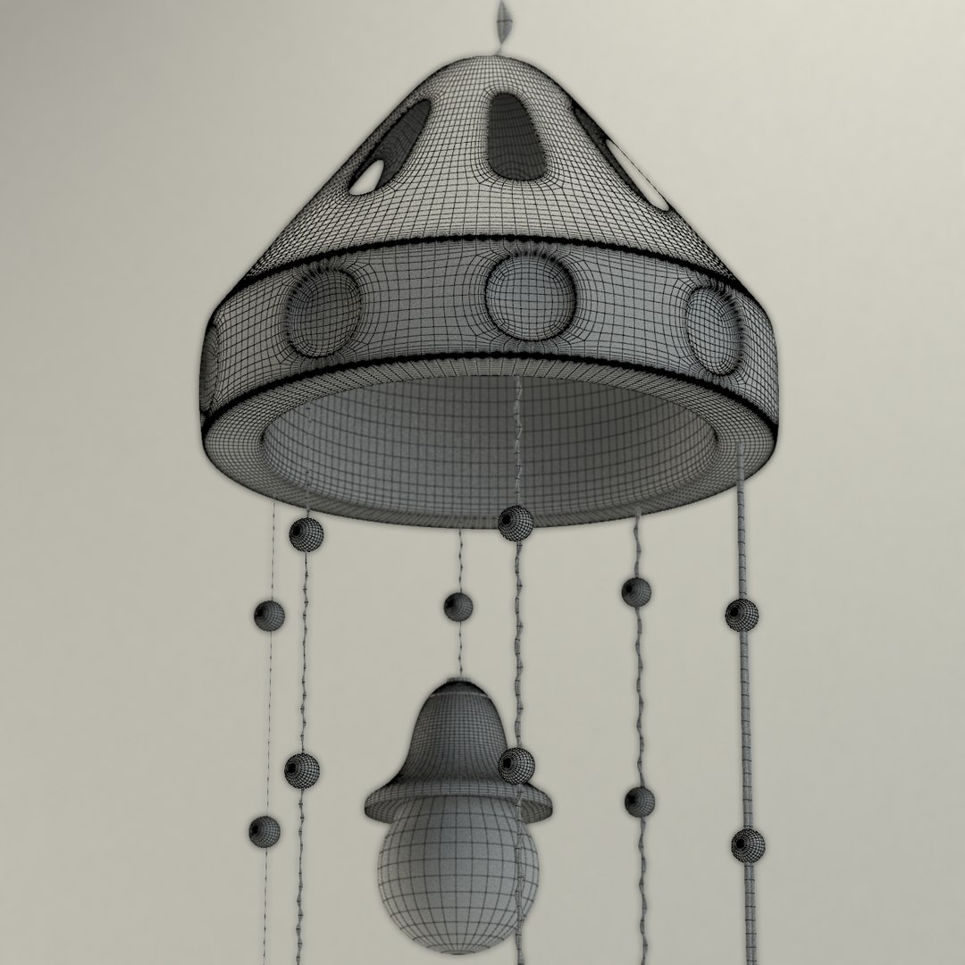 3D Model Light Indian Hanging - TurboSquid 1170613