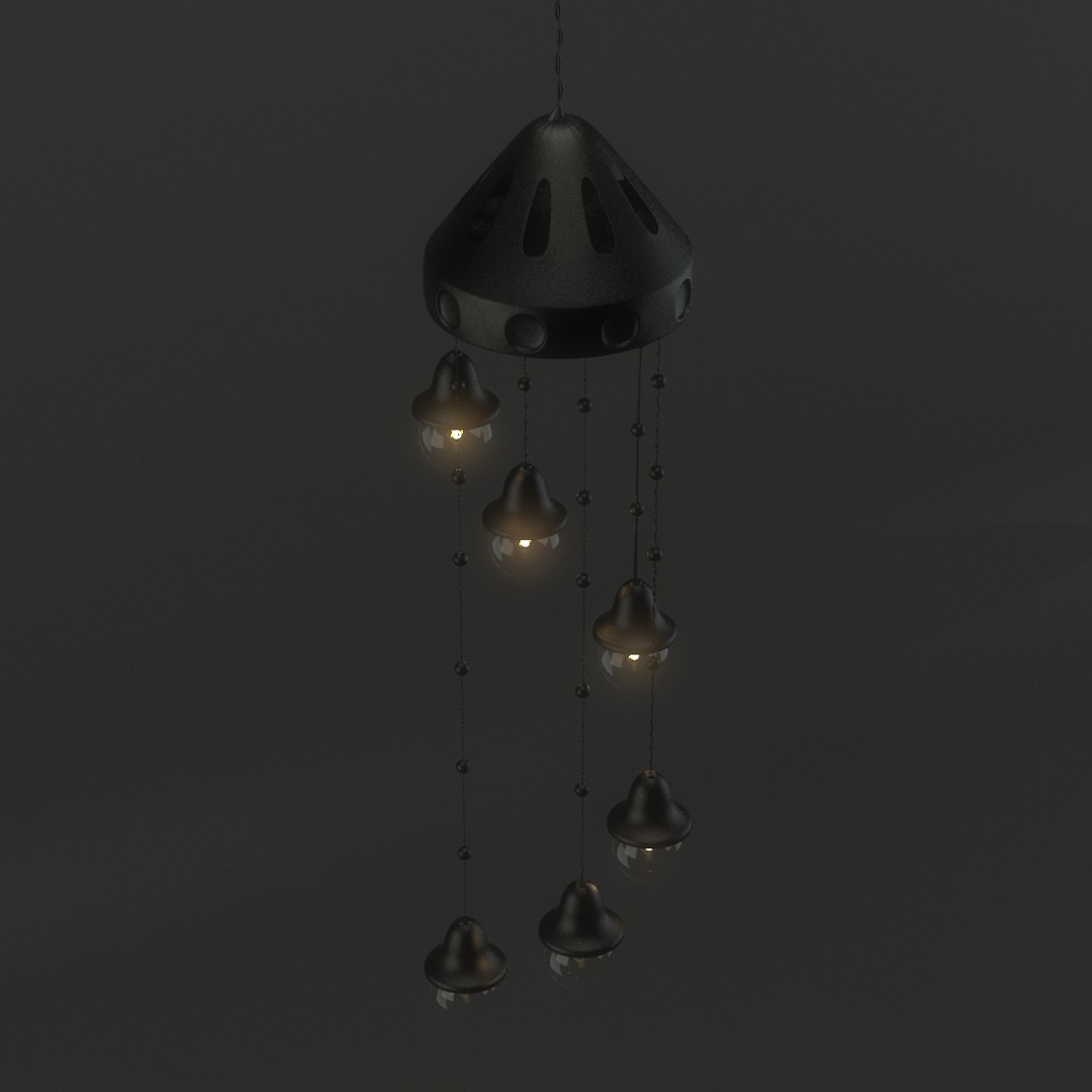3D Model Light Indian Hanging - TurboSquid 1170613