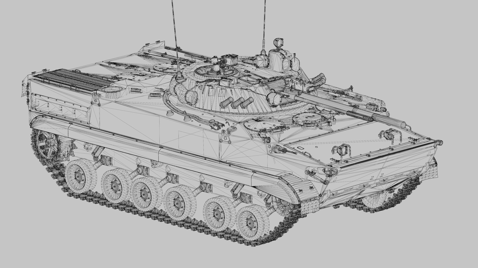 3D BMP-3 - TurboSquid 2332203