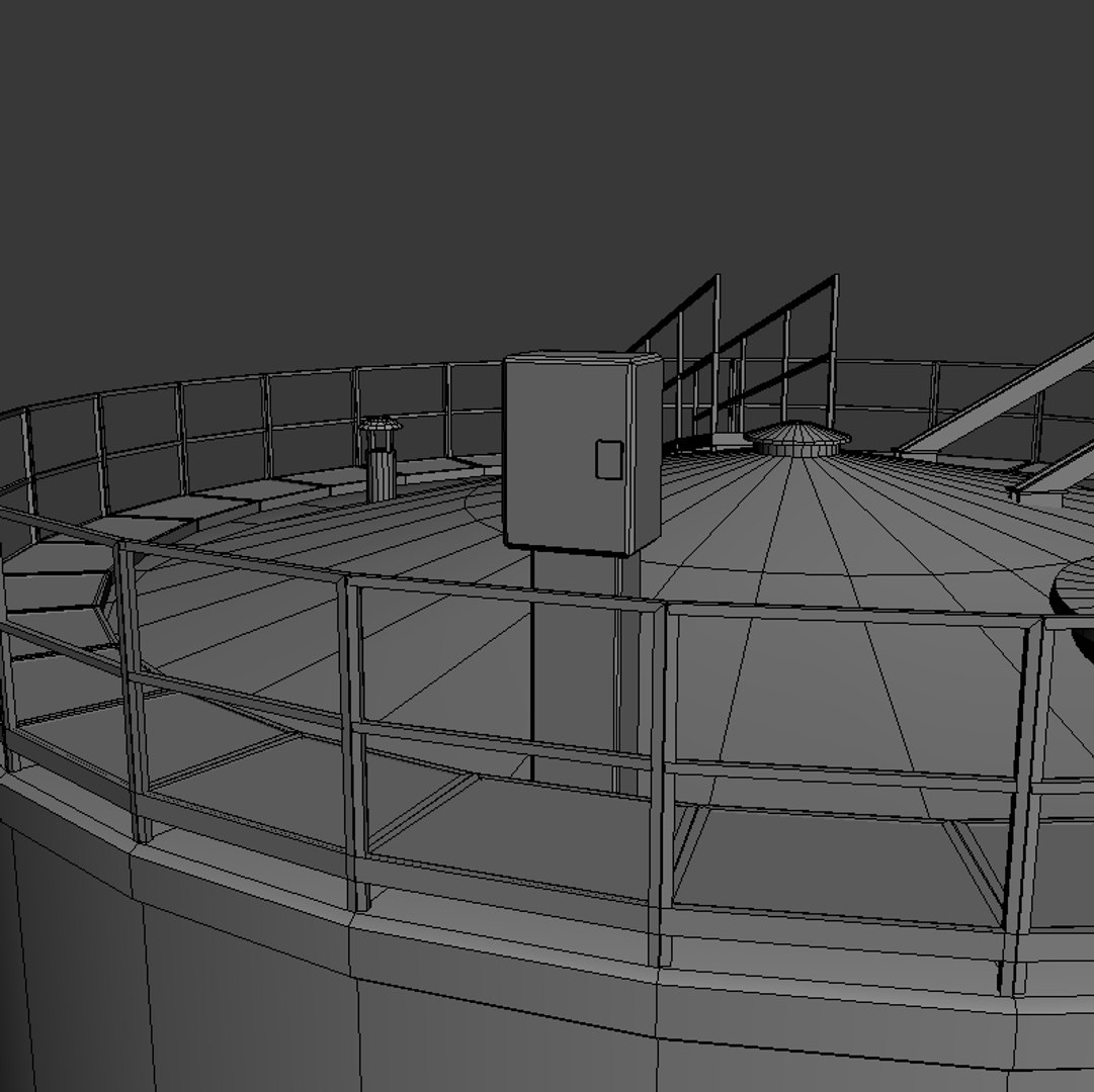 Water Tank 3d Max