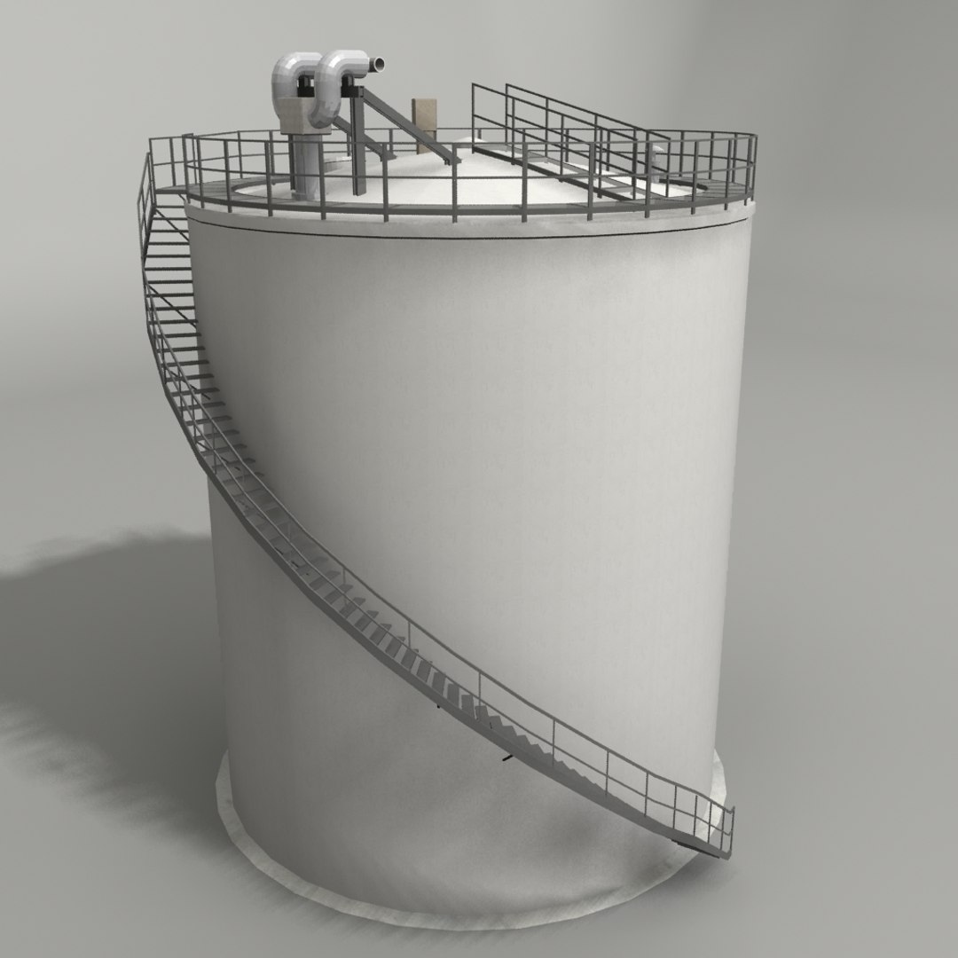 Water Tank 3d Max