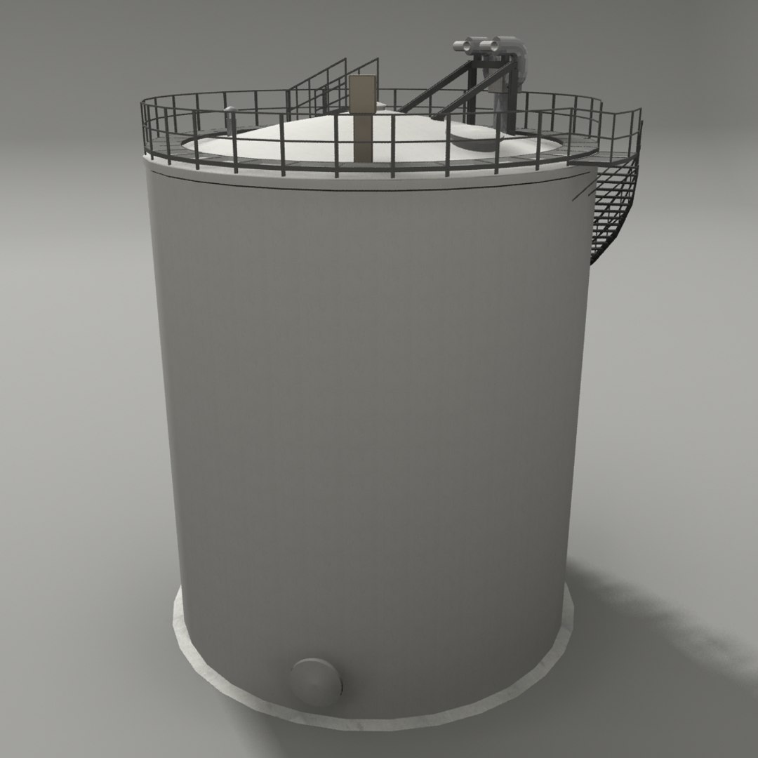 Water Tank 3d Max