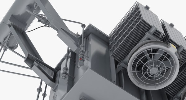 과부하 배전 전력 변압기 3D 모델 - TurboSquid 1306764