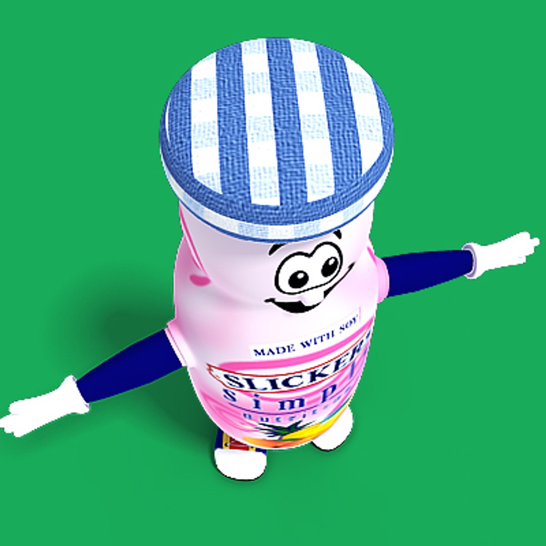 Promotional Smoothie Costume 3d Model