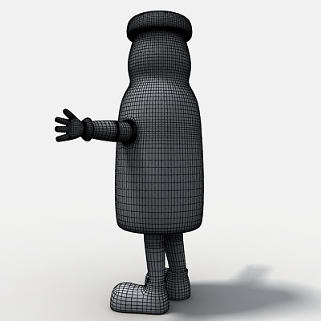 Promotional Smoothie Costume 3d Model